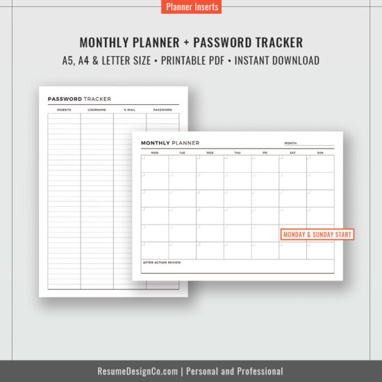 Ultimate Planner Bundle, Daily, Weekly, Monthly, Goal Planner, Letter ...